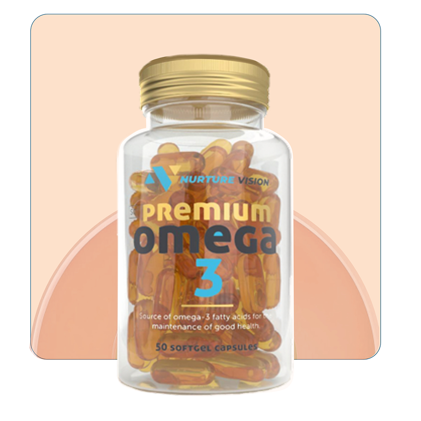 Premium High-Dose Omega-3 for Vision & Dry Eyes SA – Nurture Vision